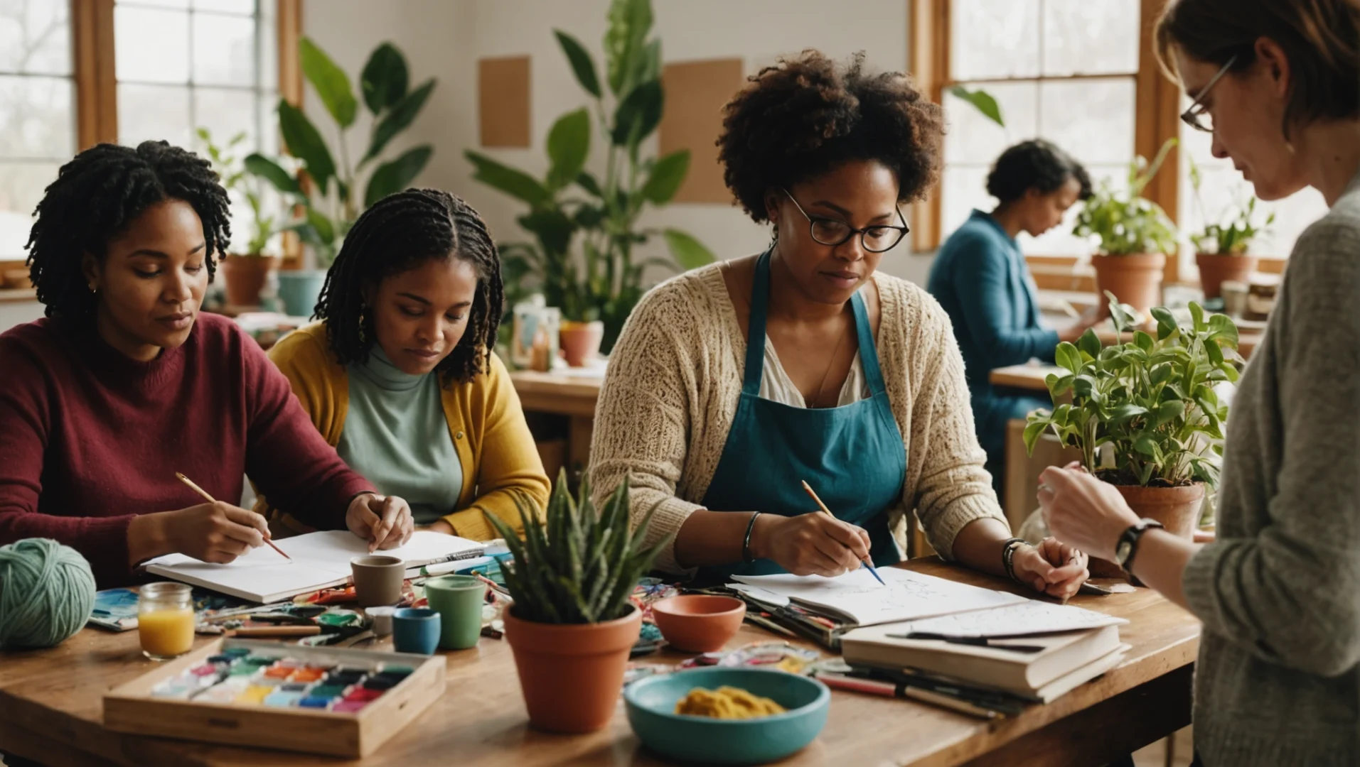 Activités créatives pour femmes : Bien-être et imagination